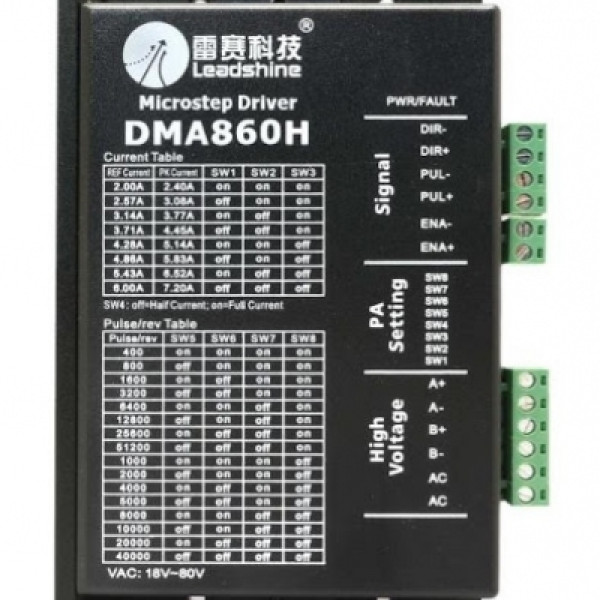 خرید درایور استپر موتور 7.2 آمپر DMA860E | صنعت بازار