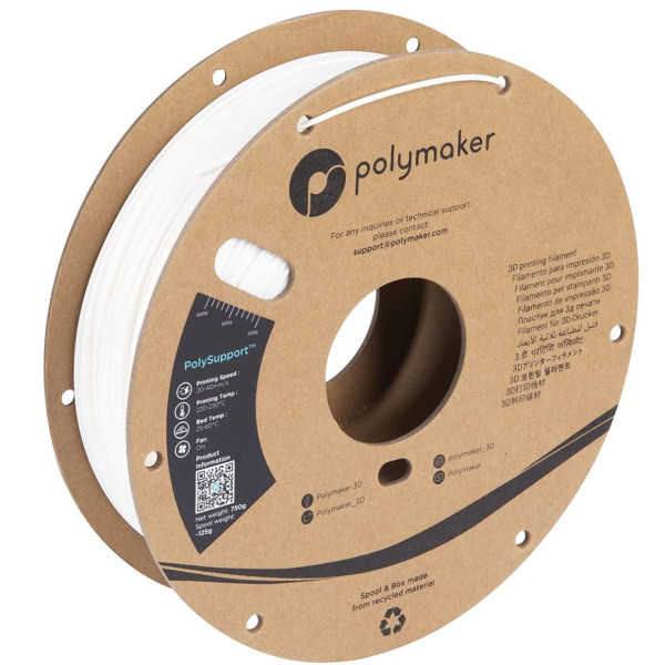 خرید فیلامنت PolySupport پرینتر سه بعدی پلی میکر polymaker قطر 1.75mm | صنعت بازار