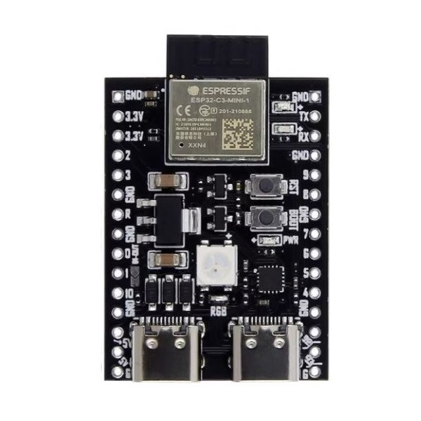 خرید برد توسعه ESP32-C3 Dual USB Port | صنعت بازار