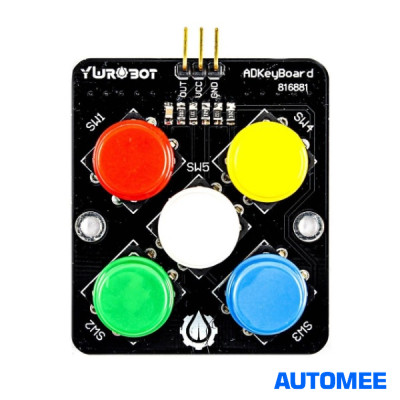 خرید ماژول کیبورد آنالوگ 5 بیتی تولید YwRobot | صنعت بازار